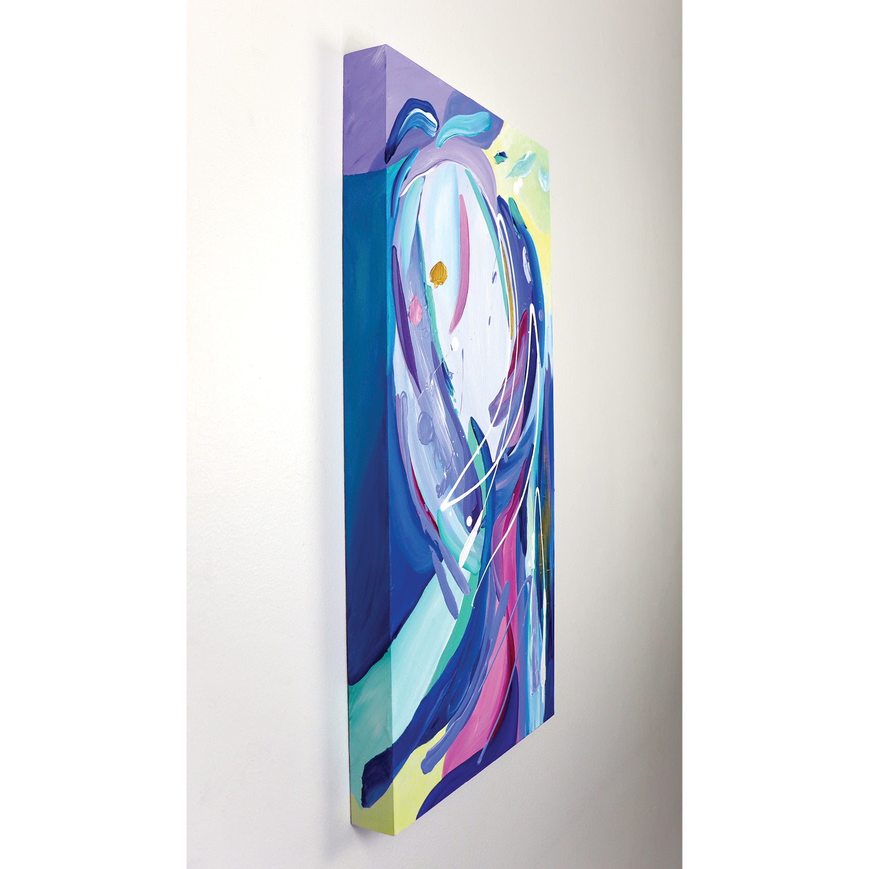 "Looking Forward" abstract painting | Amanda Wand | Kefi Art Gallery