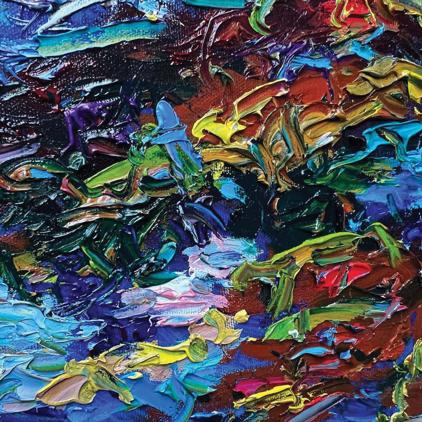 "Santorini Sun" landscape painting | Anastasia Fedorova | Kefi Art Gallery