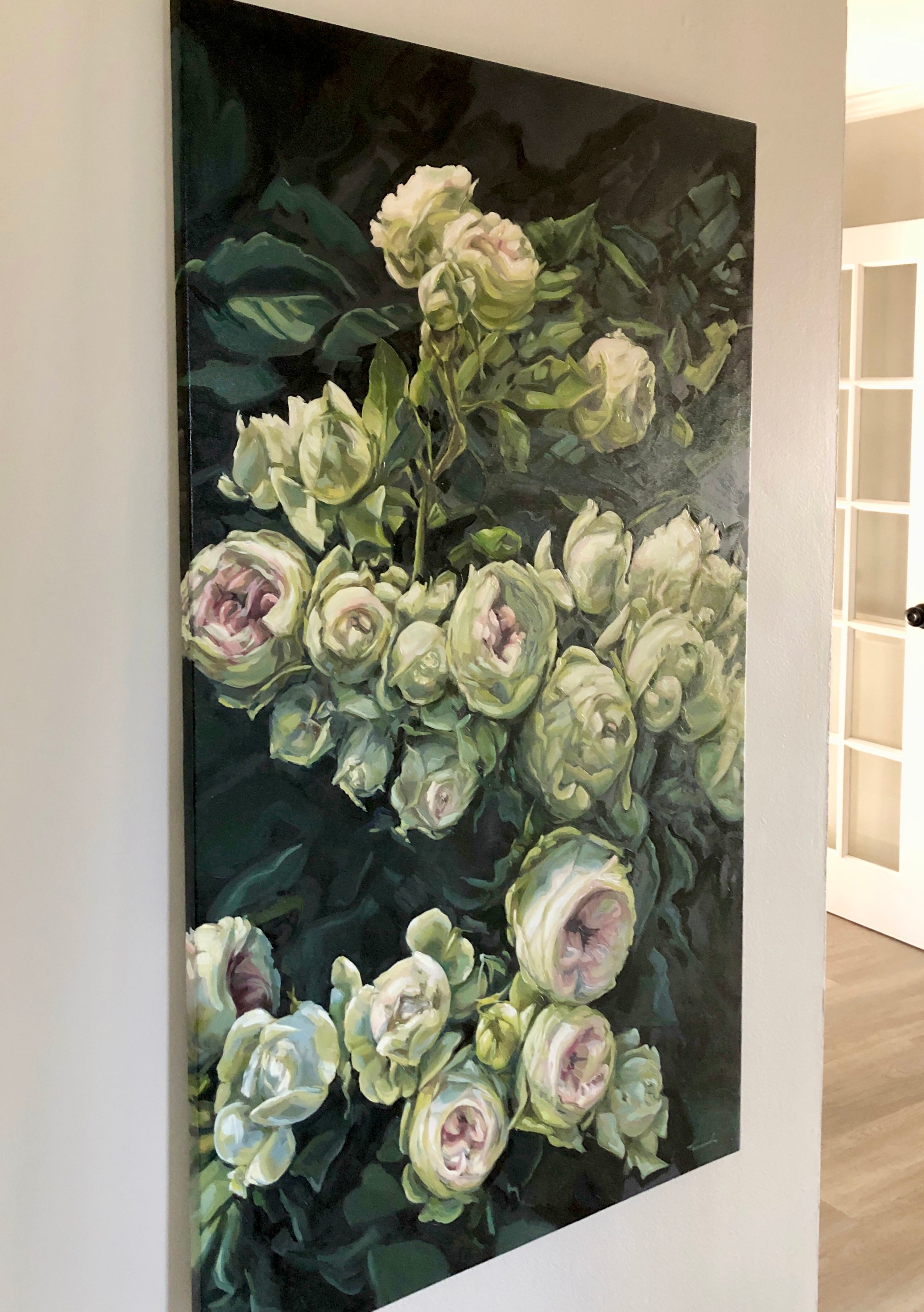 Midnight, painting by Tamanda Elia – Kefi Art Gallery