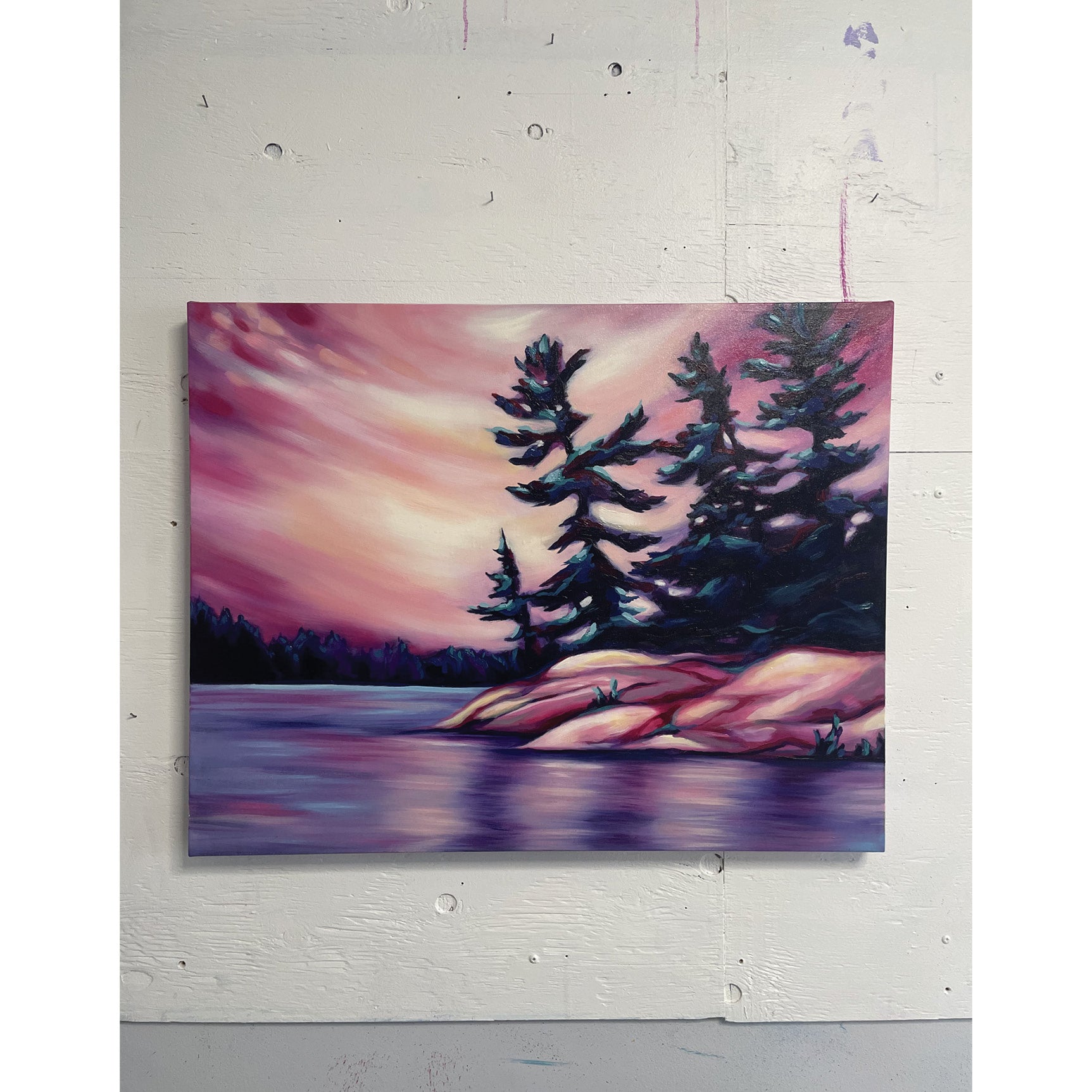 "Daydream" landscape painting | Marta Stares | Kefi Art Gallery