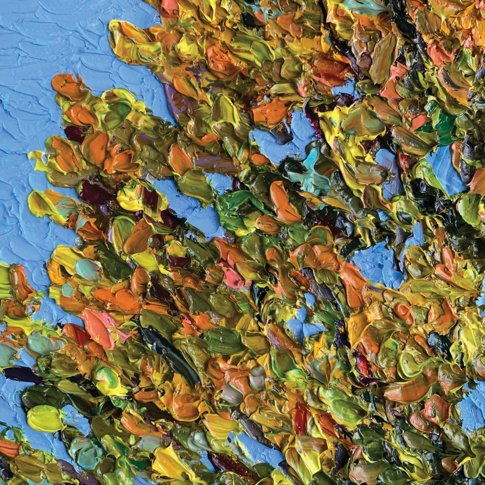 "Iona Tree" landscape painting | Anastasia Fedorova | Kefi Art Gallery