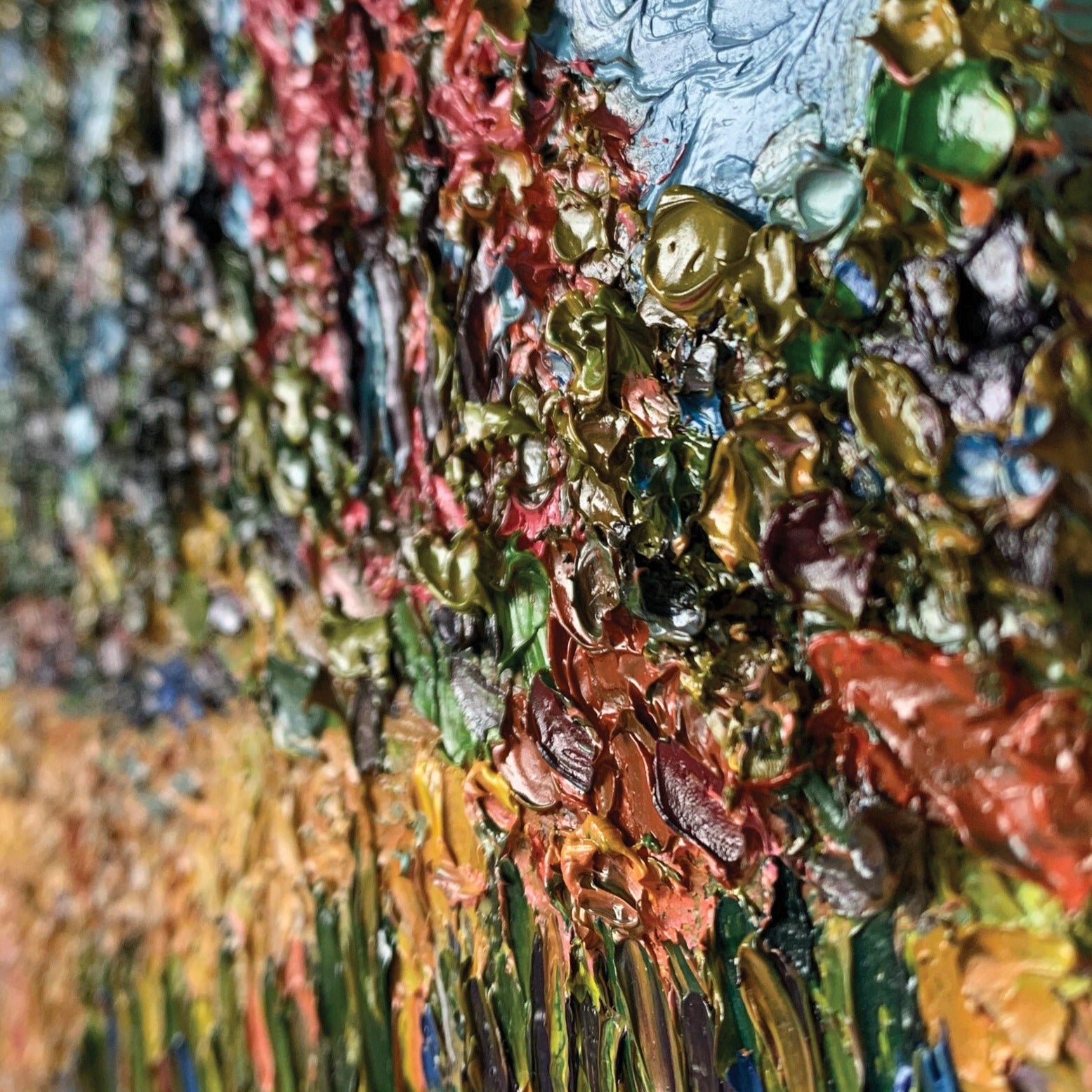 "Iona Tree" landscape painting | Anastasia Fedorova | Kefi Art Gallery