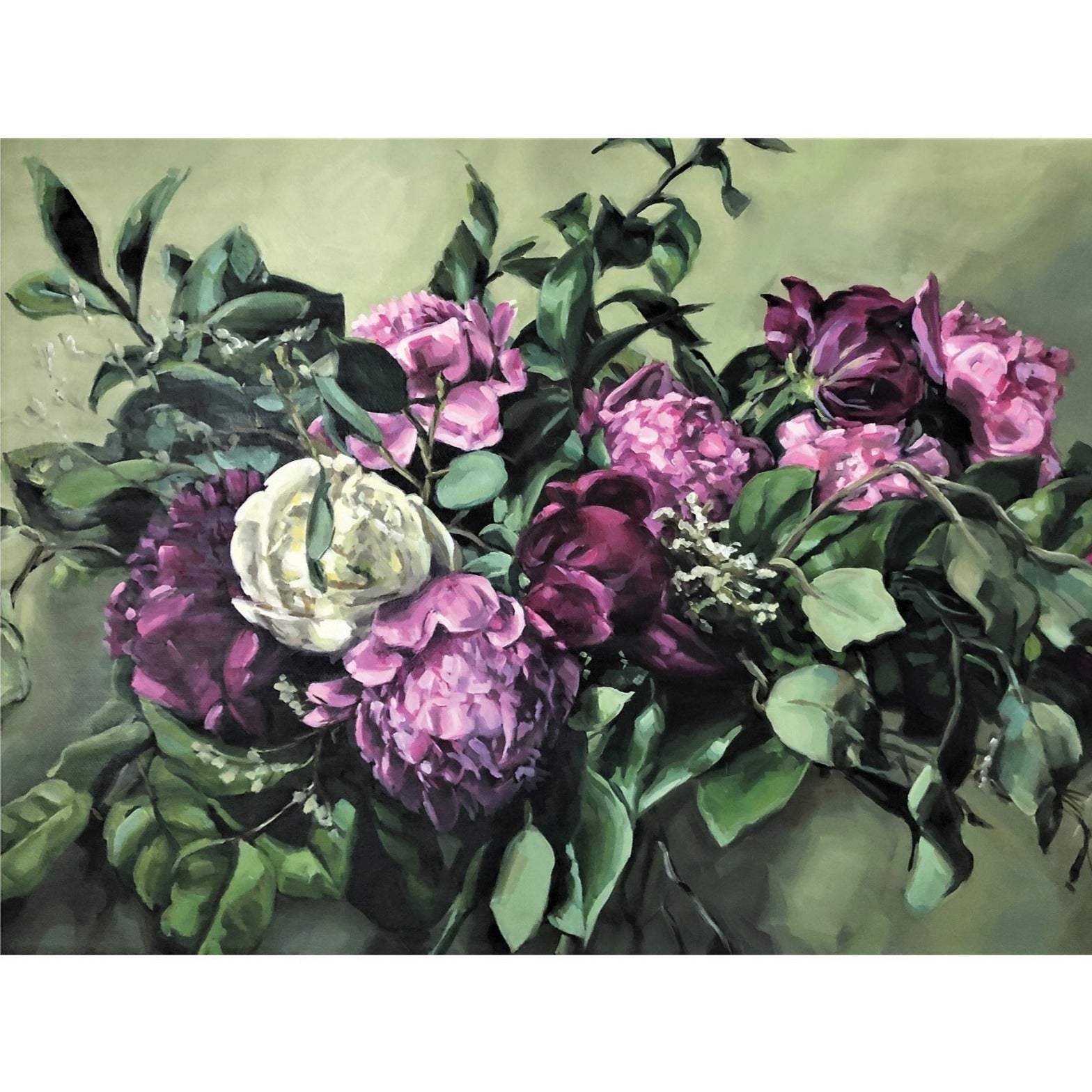 "Tranquility" painting by Tamanda Elia – Kefi Art Gallery